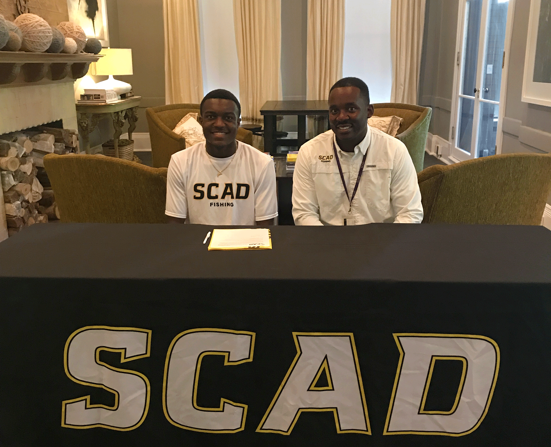 C.J. Guest signs to SCAD fishing team | SCAD.edu
