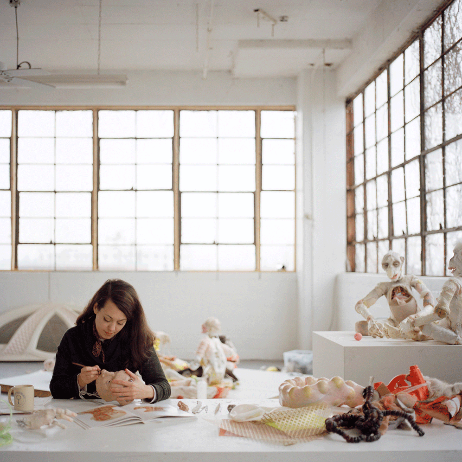 Studio Logic: Monica Cook's airy space is a palette for the intricate ...