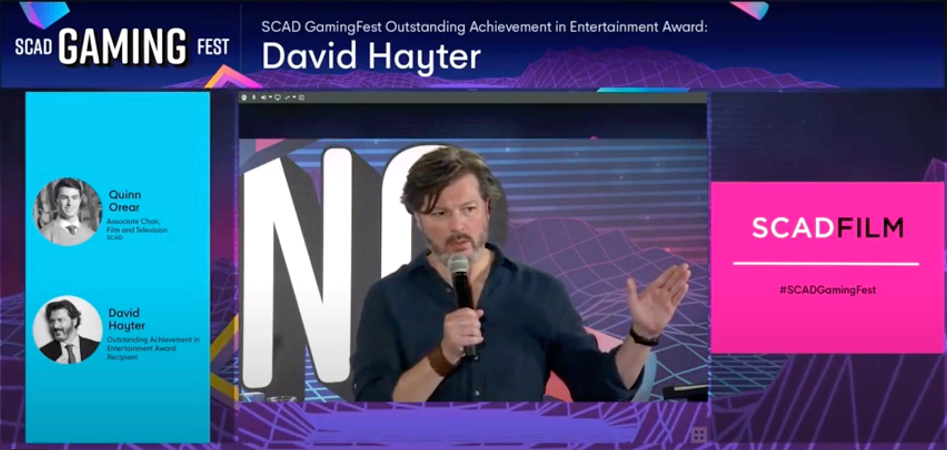 SCAD GamingFest honoree David Hayter | SCAD.edu