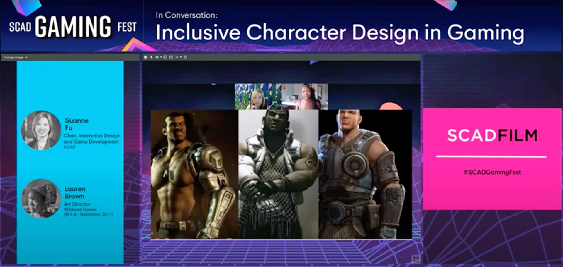 SCAD GamingFest Inclusive Character Design in Gaming Panel | SCAD.edu