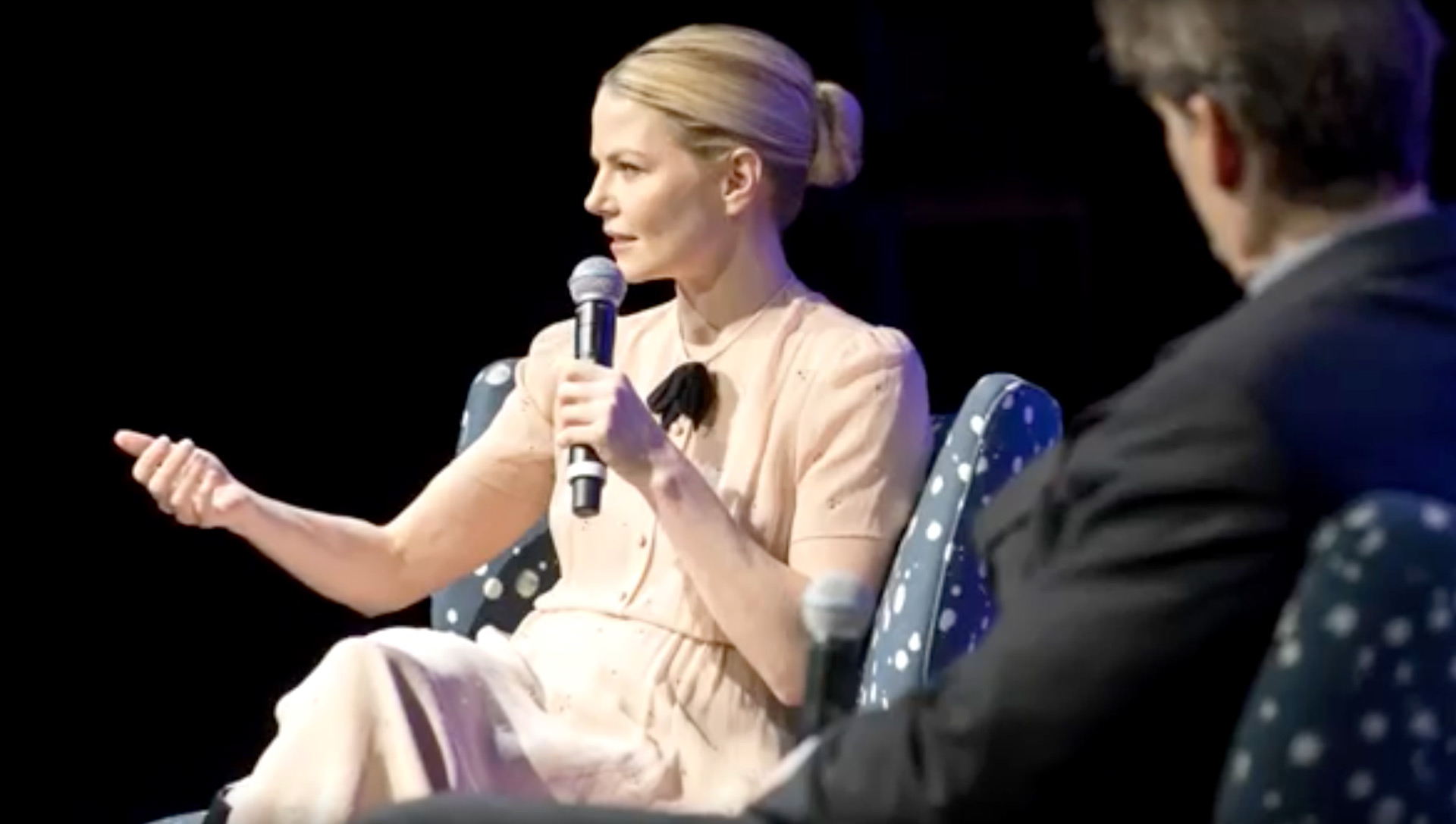 SCAD President Paula Wallace interviews actress Jennifer Morrison ...