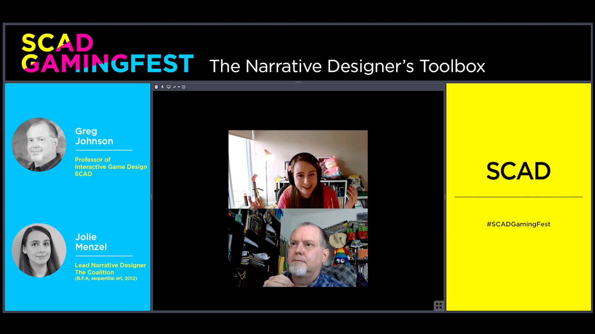 SCAD GamingFest: The Narrative Designer's Toolbox | SCAD.edu