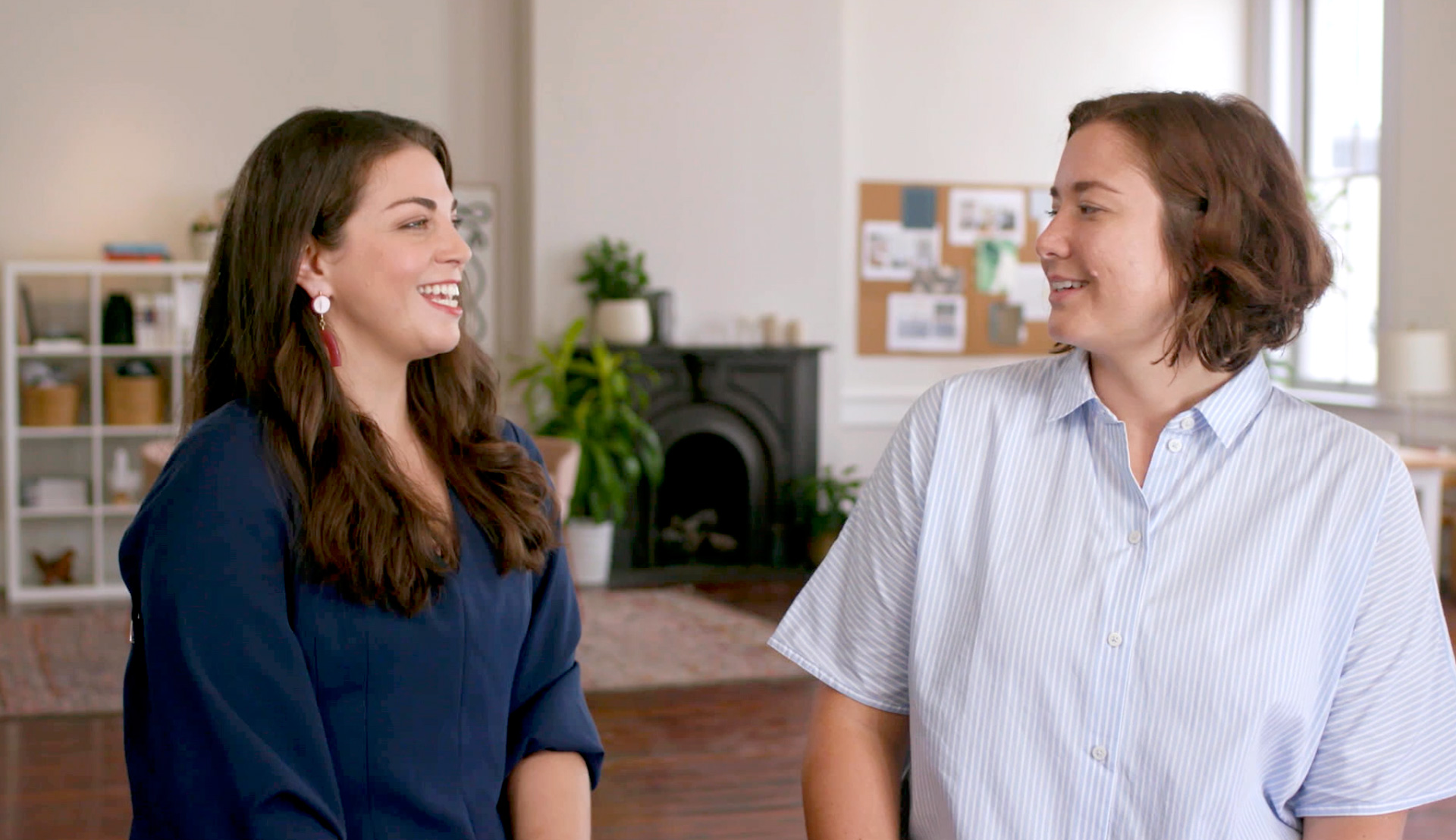 SCAD interior design grads Caty Cote and Erica Kelly | SCAD.edu