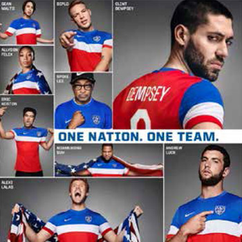 U.S. Soccer Federation lead designer via Stone Ward is Emily Choate ...