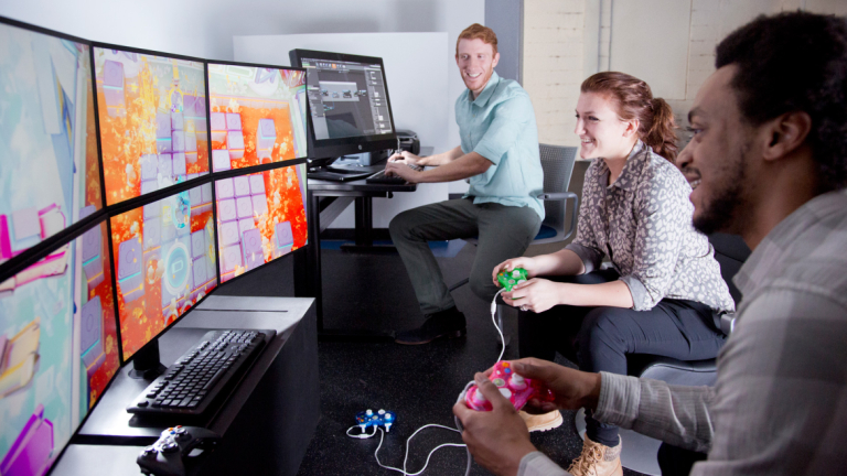 Interactive design and game development student experience | SCAD