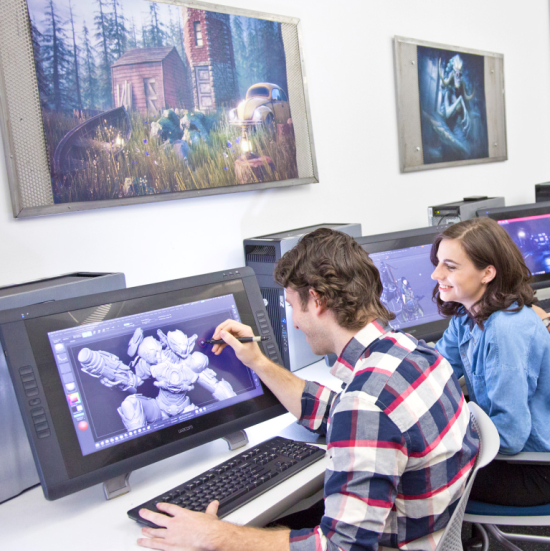Interactive design and game development student experience | SCAD