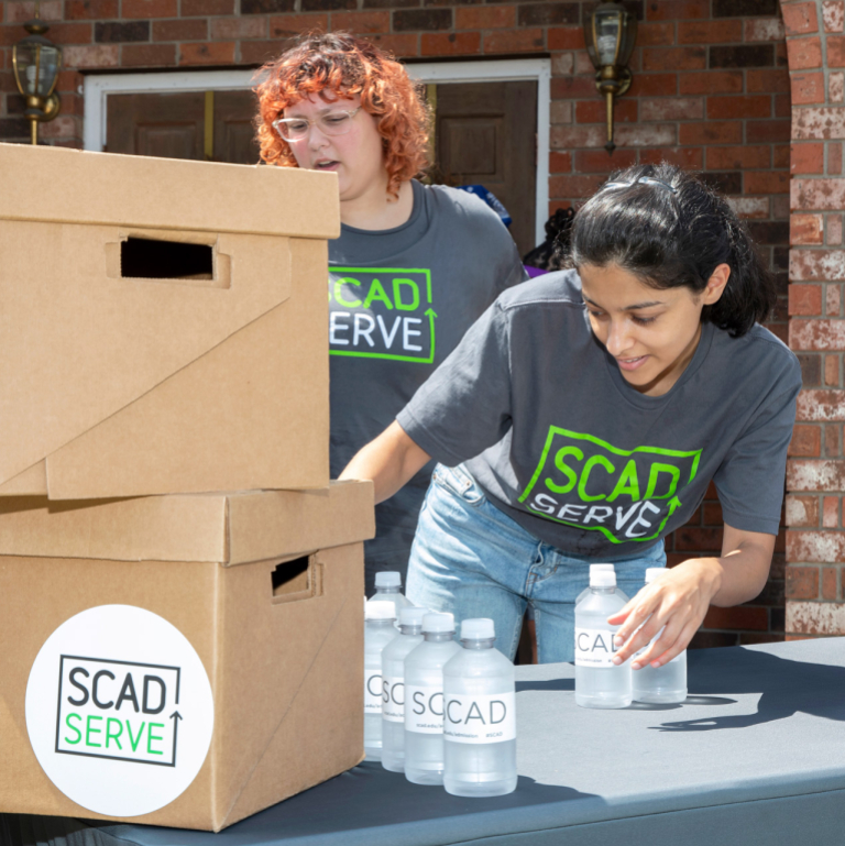 SCAD SERVE - History | SCAD