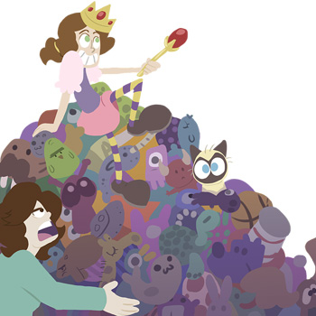 Students work on "The Pick-up Princess" | SCAD.edu